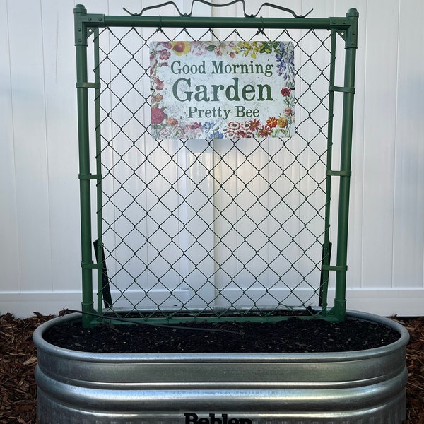 Garden Sign | Custom Gardner Gift | Personalized Flower Bed With ...