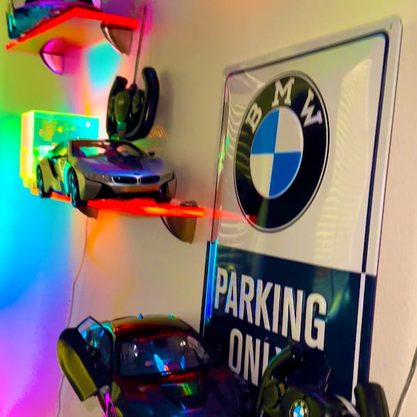 Perspex/acrylic Coloured Shelves - Smoked Dark Grey for Interiors - Etsy