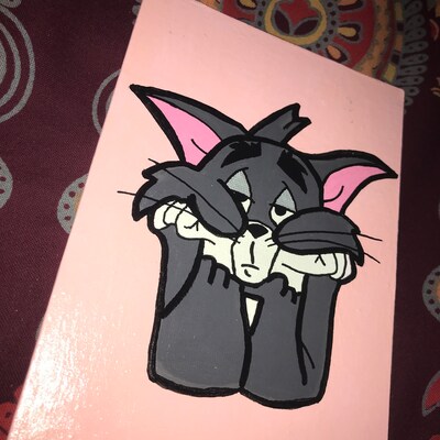 Lisa Simpson Loser 5x7 Acrylic Painting - Etsy