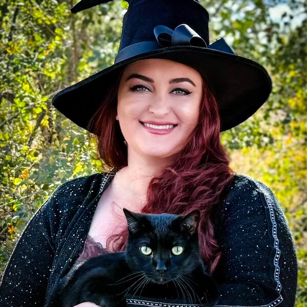 Witch Hat "cattail Conjuring" - Etsy