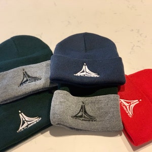 Custom Embroider Beanie Personalize This Knit Cap With Your Own Logo or ...