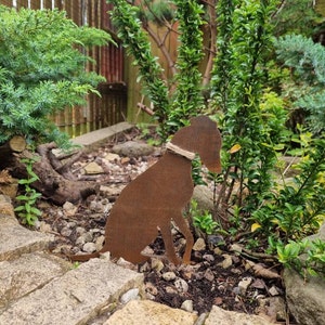 Rusty Metal Greyhound/whippet/lurcher Gift, Greyhound/whippet Outdoor ...