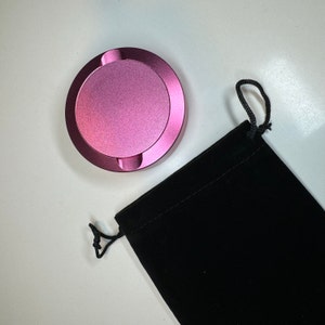 Black Snus Container Black Metal Tin Flush Discrete Stainless Steel ...