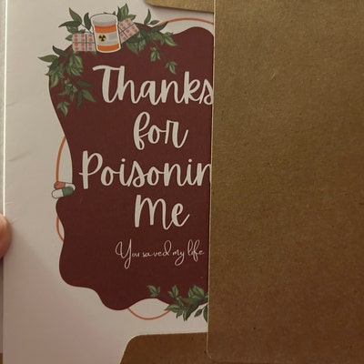 Gut Well Soon Thank You Gastroenterologist Card Funny Naturopath ...