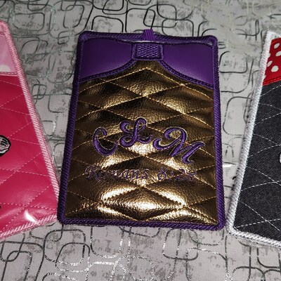 ITH A6 and A5 Set Notebook Cover Machine Embroidery File 8x12 ...