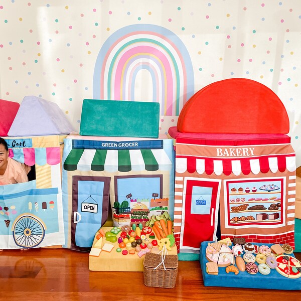 Felt Food Carrots, Lifelike Play Food, Handmade for Play Kitchen, Play ...