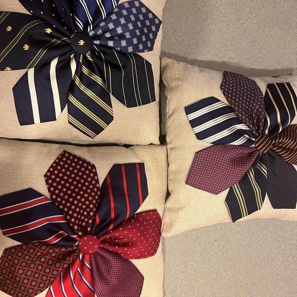 Custom-decorative Necktie Memory Pillow - Etsy
