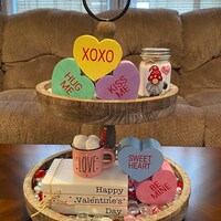 Valentines Day Gnome Mini Mason Jar, Love Perfect Mason, Tiered Tray Decor - Etsy Canada