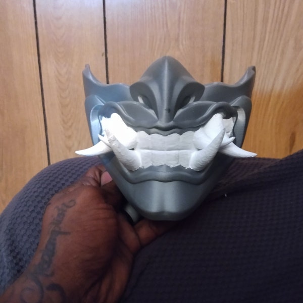 Mortal Kombat Mask. Subzero Samurai 3d Printed. Sub Zero 3d Printed ...