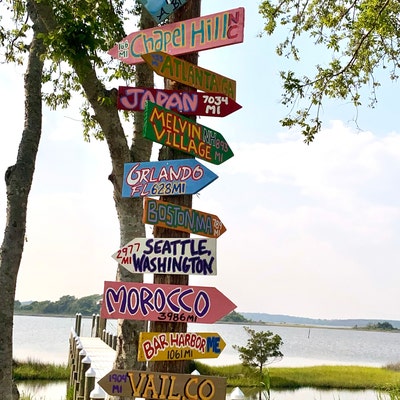 Custom Wood Signs Signpost Directional Sign Post Signs - Etsy