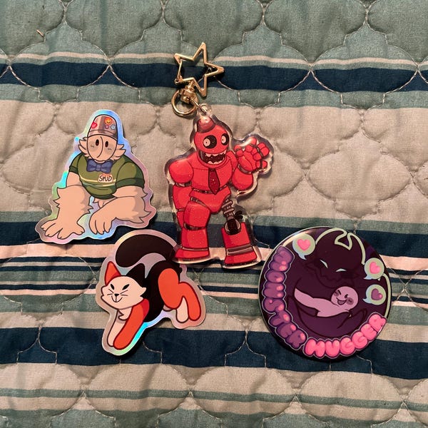 SERIES 2 REGRETEVATOR - Stickers: Wallter, Mark, Lampert, Spud, Dr. Retro, Folly, Pilby, Mach - Etsy