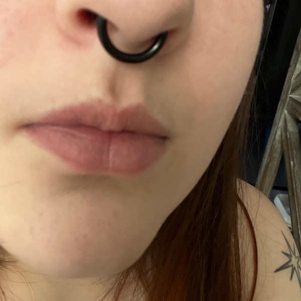 Titanium Opal Vertical Labret, Rook Earring, VCH Piercing, Implant ...