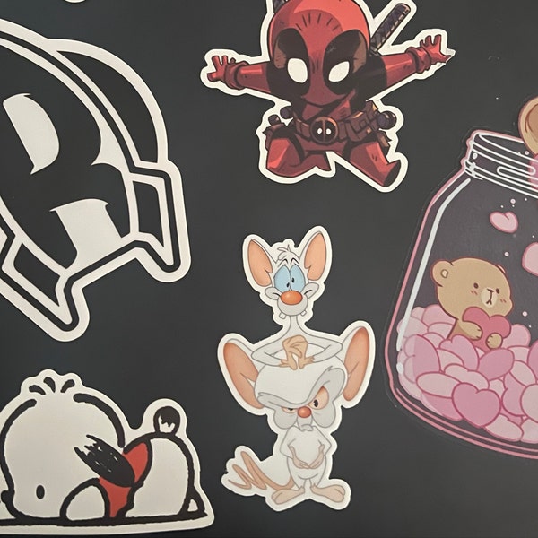 Crying but Trying Glitter Sticker, Waterproof & Digitally Illustrated ...