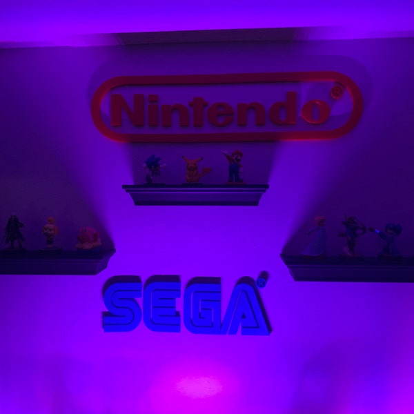 2ft or 4ft HUGE Nintendo Nintendo Switch Video Game Logo Sign (man Cave ...