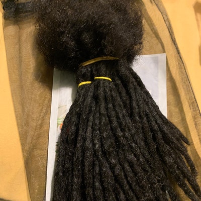 Dreadloc Extension 70 Locs per Bundle for A Full Head 100% Human Hair ...