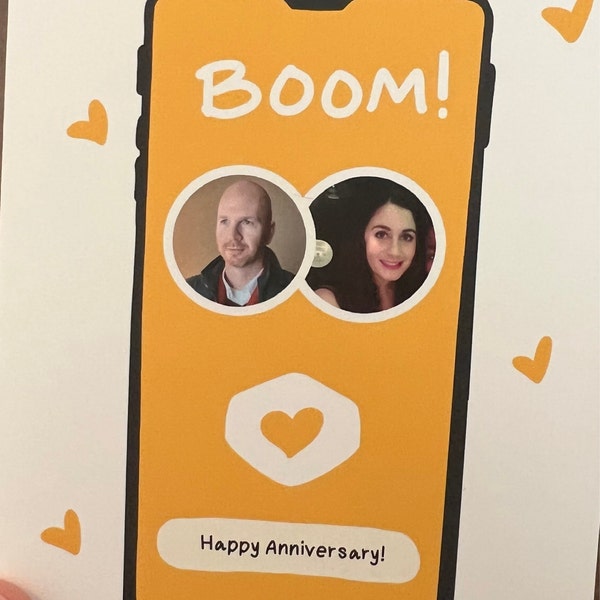 Bumble Dating Valentine’s Day Card, Swipe Right Card, Personalized ...