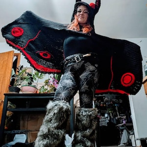 Mothman Crochet Cloak Kid&adult PATTERN TUTORIAL - Etsy