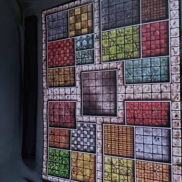 Radlands - Vinyl Playmat Gameboard for 2 Players- Custom Product ...