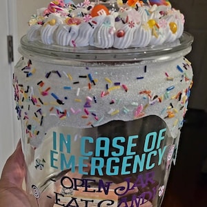 Office Candy Jar, Custom Candy Jar, Candy Theme, Funny Candy Jar ...