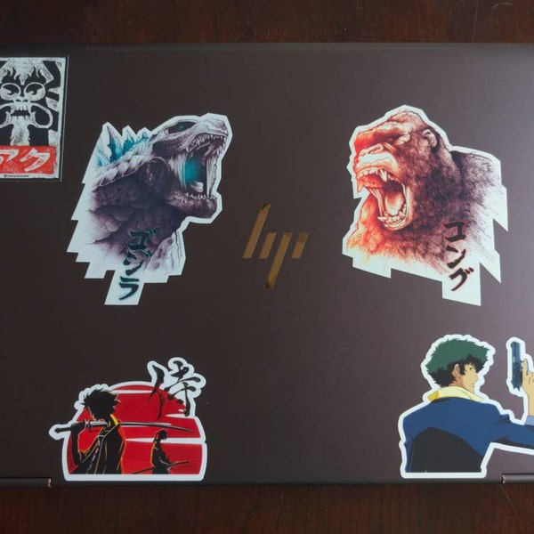 Monsterverse MEGA Pack of 10 Vinyl Stickers (godzilla, Kong, Ghidora ...