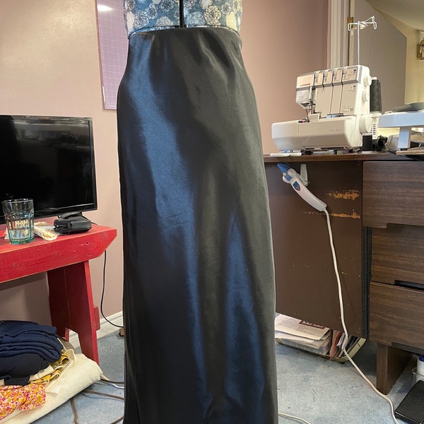 Silk/satin Maxi Skirt Pdf Sewing Pattern Sizes XS-2XL US 2-12 - Etsy
