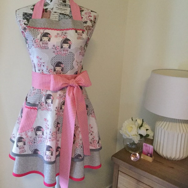 Plus Size Curvy Apron Sewing Pattern PDF Women's Full and Half - the ...