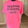 Anxious Drivers Club SVG PNG, Car Decal Design Svg Png, Mental Health ...