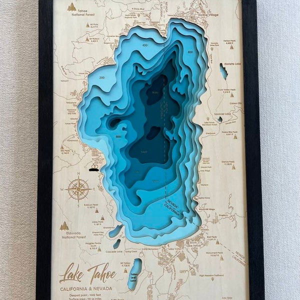 Digital File DXF, AI, SVG - New Zealand Map Wood Bathymatric Map ...