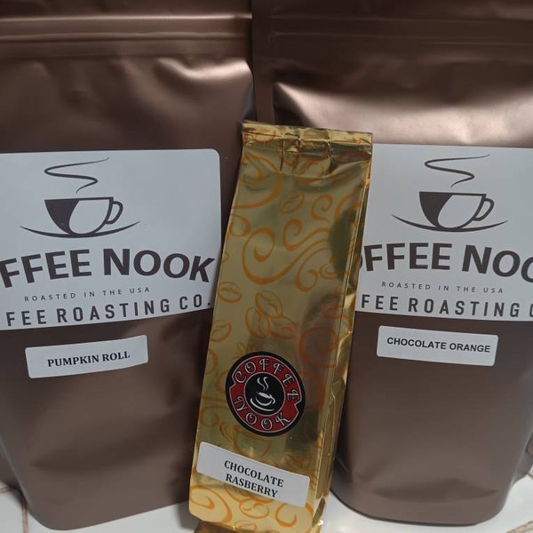 Chocolate Raspberry Flavored Coffee, Fresh Roasted Coffee - Etsy