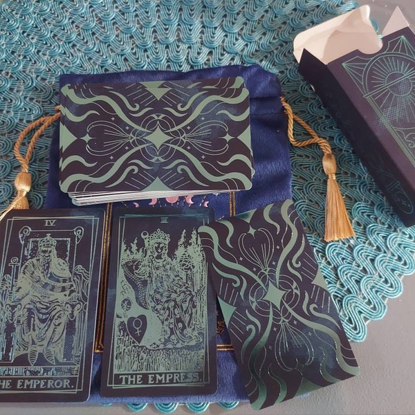 Miracle Tarot Deck for Beginners, Tarot Cards Deck With Meaning, Tarot ...