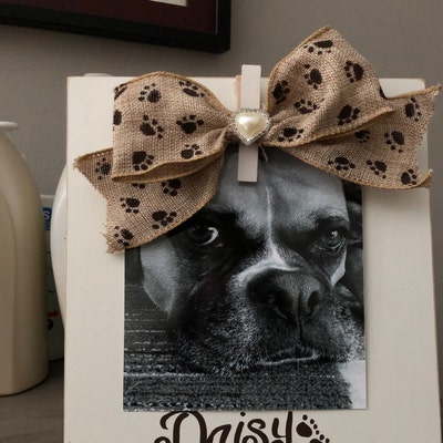 Personalized Paw Print Pet Frame for the Pet Lover - Etsy