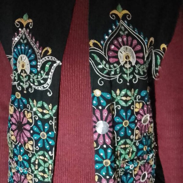 Vintage Banjara Tribal Indian Shoulder Bag Handwork Embroidery Mirror ...