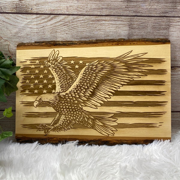 Patriotic Eagle American Flag SVG: 4th of July Design (digital Download ...