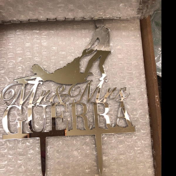 Funny Wedding Cake Topper,silhouette Cake Topper,custom Mr and Mrs Cake ...