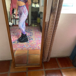 Neon Costume, UV Light Set Costume, Rave Dancer Costume, Psychedelic ...