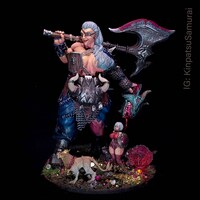 Female Elf / Drow Gladiator / Rogue 3d Printed Model by 3dartguy - Etsy UK