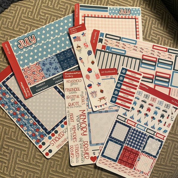 Colibri Any Month PREPPY PLANNER for Month View | Standard Size Colibri ...