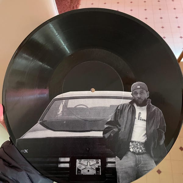 Personalized Album Cover Poster Printed on a Real Vinyl - Custom Music ...