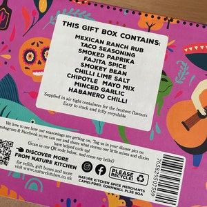 Afro-caribbean Gift Box Spice Hampers Gift Sets - Etsy