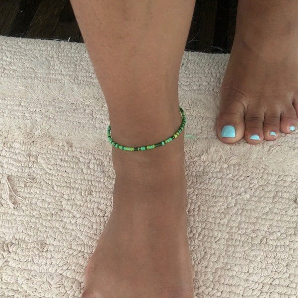 Assorted Beaded Anklets - African Jewelry - Anklets - With Clasps - Etsy