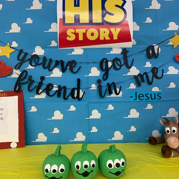 Editable Toy Story PNG Logo Canva Template | Toy Story Custom Logo Name ...