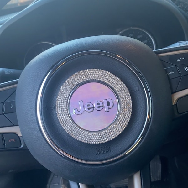 Opal Jeep Steering Wheel Circle Sticker Decal, Wrangler JK, JL ...