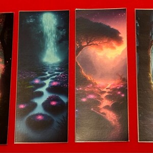 Enchanted Forest Bookmark, Fantasy Bookmark, Fairycore Book Lover Gift ...