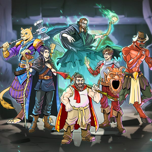 Dnd Commission Art Character With Mounts/familiars Commission Custom ...