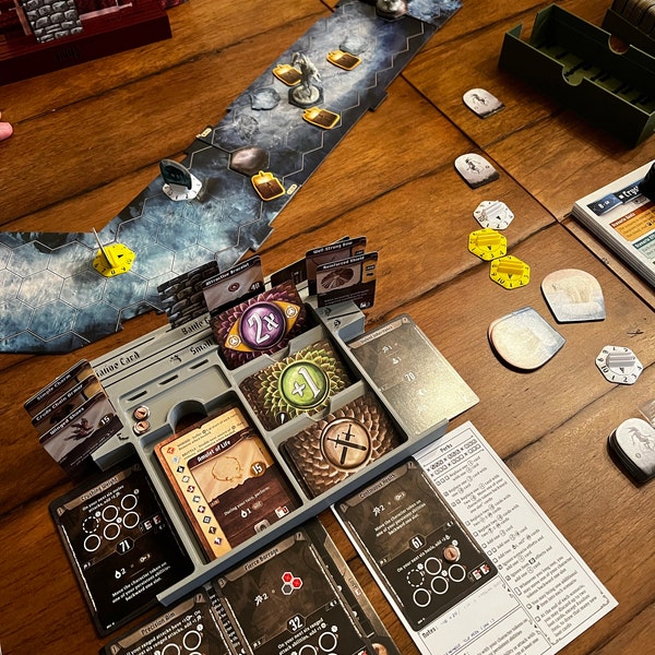 Gloomhaven Player Dashboard and Storage Box | Gloomhaven Board Game ...