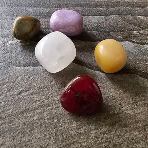 Bulk Tumbled Crystal, Assorted Mixed Tumbled Stone, Tumbled Polished ...