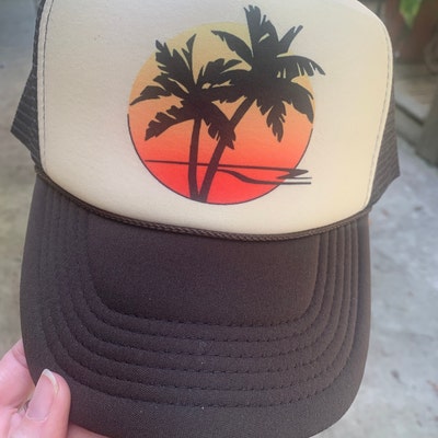 Fanta Trucker Hats Adjustable Trucker Foam Orange Hats - Etsy