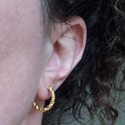 Titanium Pentagram Hoop, Star Piercing, Cute Body Jewellery - Etsy