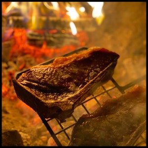 The Original Grill Mini Fire Anchor. Swing Arm. Outdoor Cooking ...