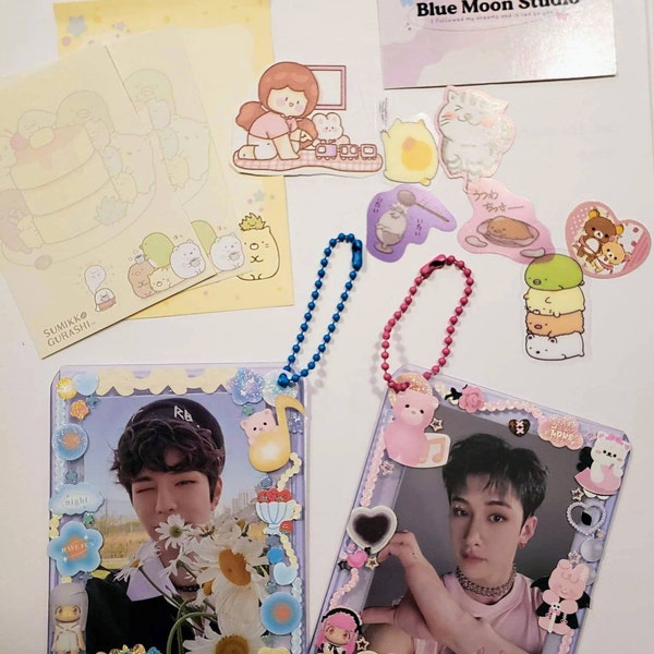 Deco Keychains- Cute Kawaii Korean Acrylic Charms for Decorating Kpop ...